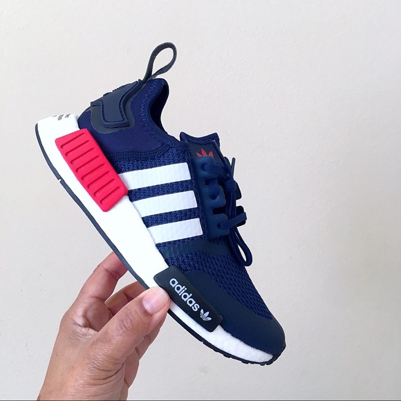 adidas | Shoes | Adidas Nmd R Red White Collegiate Navy Blue Japanese ...